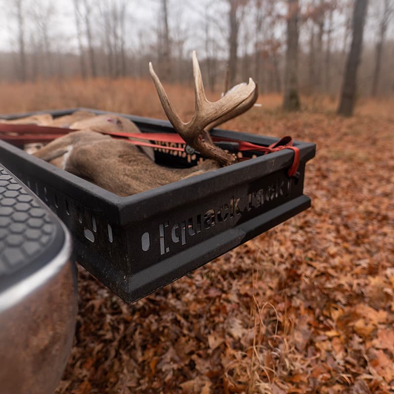 The QR Hitch Cargo Rack – QuackRack